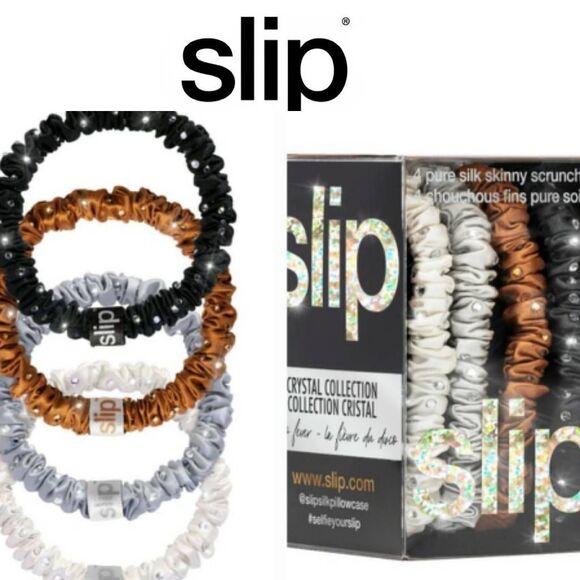 slip | Hair | Slip Crystal Collection Skinny Hair Scrnchies | Poshmark